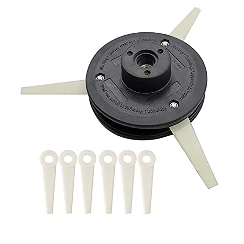 shine-1992 Trimmer Head with 9 Pieces Trimmer Head Replacement Blades Fits for Stihl Polycut 20-3 for Patio, Lawn, Garden