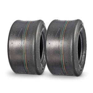 maxauto 11×6.00-5 smooth lawn & garden tire for zero turn mower or go-kart,2pcs