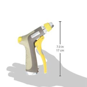 Gilmour 50110 Nelson Adjustable Spray Pattern Nozzle Front Trigger Control