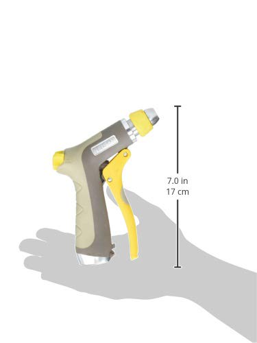 Gilmour 50110 Nelson Adjustable Spray Pattern Nozzle Front Trigger Control