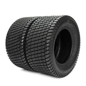 million parts set of 2 23×10.50-12 lawn mower cart turf tires garden mower tractor cart 23-10.50-12 4pr tire