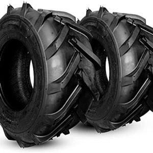 2 NEW HORSESHOE 16x6.50-8 Super Lug Pattern w/18 Pairs of Herring Bone for Ditch Witch Trencher AG Farm Tractor Ridding Lawn Mower Tires Tubeless 16 650 8 ATV1 T148 166508