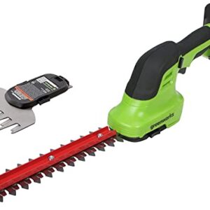 Greenworks 24V Cordless Shear Shrubber, Tool Only