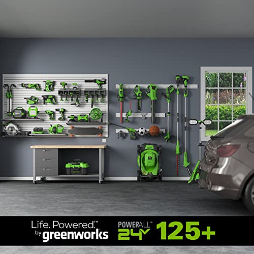 Greenworks 24V Cordless Shear Shrubber, Tool Only