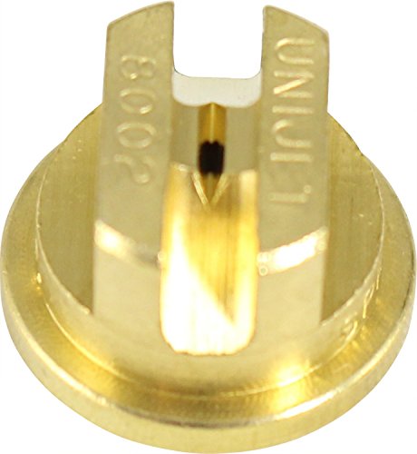 Smith Performance Sprayers 182921 Brass Flat Tip 0.2 GPM, 80-Degree Fan, 8002, for NL402 Backpack Spraye, Gold Color