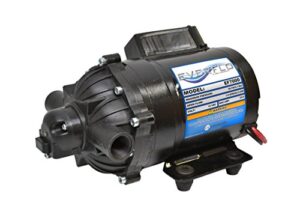 everflo ef7000-box 7.0 gpm 12v diaphragm pump-1/2 fnpt ports, black