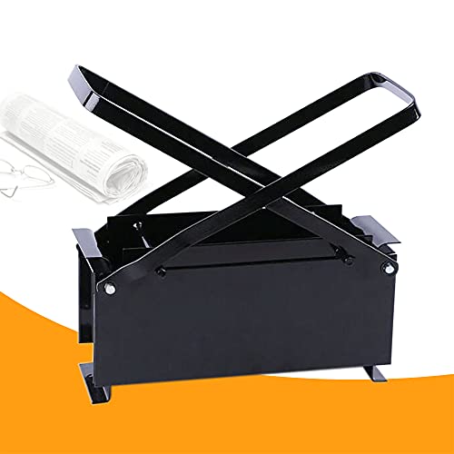 Newspaper Clumping Press, Brick Briquette Machine Paper Log Fire Free Eco Recycle Newspaper Fuel Block for Heating Fire Stove Tool for Indoor Outdoor Home Garden