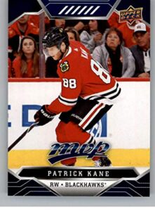 2019-20 upper deck mvp blue factory set parallel hockey #204 patrick kane chicago blackhawks official nhl trading card from ud