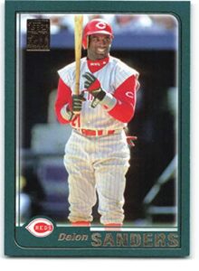 2021 topps archives #228 deion sanders nm-mt cincinnati reds baseball