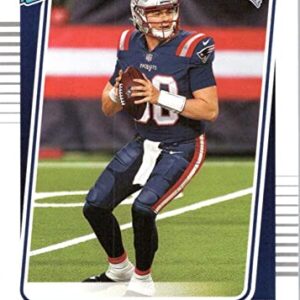 2021 Donruss #255 Mac Jones New England Patriots Rated Rookies NFL Football Card (RC - Rookie Card) NM-MT