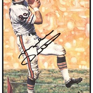 Mike Ditka Signed Goal Line Art Card GLAC Autographed Bears PSA/DNA