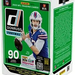 2022 Panini Donruss NFL Football Factory Sealed Blaster Box 90 Cards Look for Blaster Exclusive Inserts Crunch Time (See Scans) Chase Auto and Rated Rookie cards of the 2022 Rookies such as Brock Purdy (49ers), Kenny Pickett Malik Willis Desmond Ridder Ch