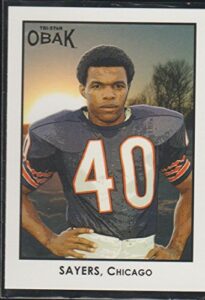 2011 tristar gale sayers bears football card #21