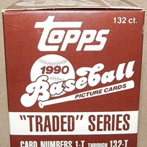 1990 Topps Traded Set Complete M (Mint)