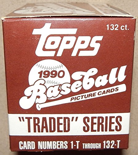 1990 Topps Traded Set Complete M (Mint)