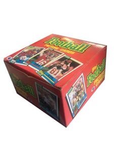 1990 topps football 24 pack jumbo cello box