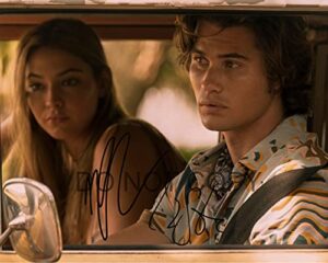 chase stokes & madelyn cline outer banks 11×14 signed reprint poster photo netflix #2