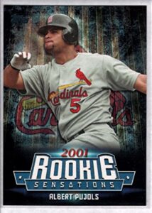 2015 topps update rookie sensations #rs-21 albert pujols cardinals baseball card nm-mt