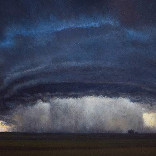 Super Cell by Jeff Aeling, Original Oil on Panel, 8" x 10"