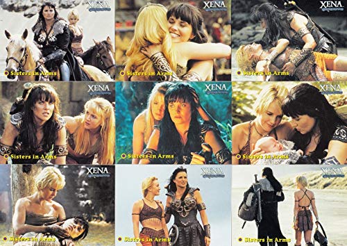 XENA WARRIOR PRINCESS SEASONS 4 & 5 2001 RITTENHOUSE COMPLETE BASE CARD SET OF 72