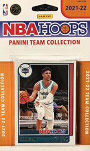 charlotte hornets 2021 2022 hoops factory sealed team set with a rookie cards of james bouknight, scottie lewis, kai jones and jt thor