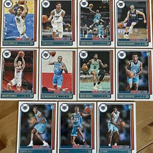 Charlotte Hornets 2021 2022 Hoops Factory Sealed Team Set with a Rookie Cards of James Bouknight, Scottie Lewis, Kai Jones and JT Thor