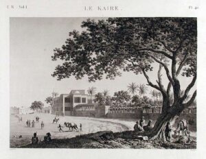 [le kaire. vues du quartier general de l’armee franτaise]