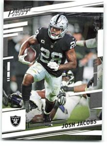 2022 panini prestige #171 josh jacobs las vegas raiders nfl football trading card