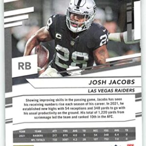 2022 Panini Prestige #171 Josh Jacobs Las Vegas Raiders NFL Football Trading Card