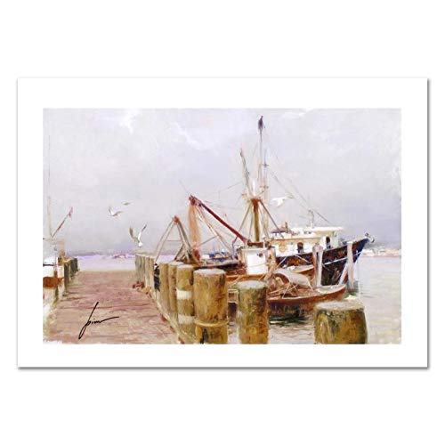 Pino,"Safe Harbor", Canvas