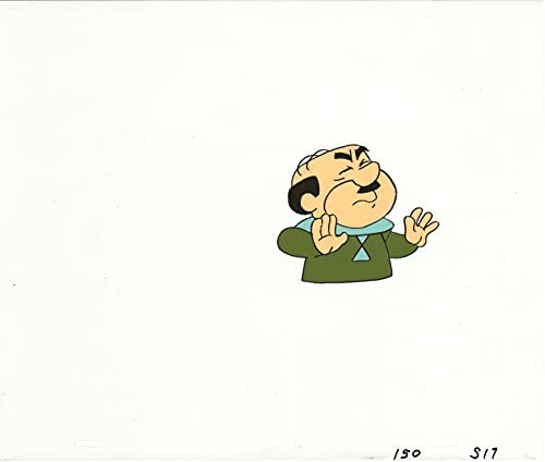 The Jetsons Cosmo Spacely Production Animation Art Cel Hanna Barbera b3133