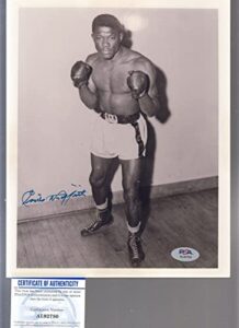 emile griffith signed photo 8×10 autographed boxing psa/dna al92780