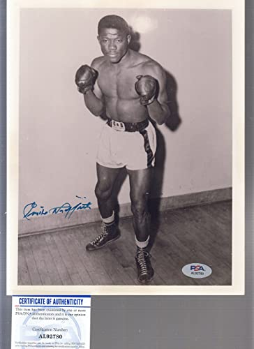 Emile Griffith Signed Photo 8x10 Autographed Boxing PSA/DNA AL92780