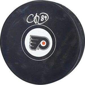 Cam Atkinson Philadelphia Flyers Autographed Hockey Puck - Autographed NHL Pucks