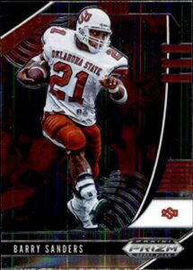 2020 panini prizm draft picks #11 barry sanders oklahoma state cowboys football nfl