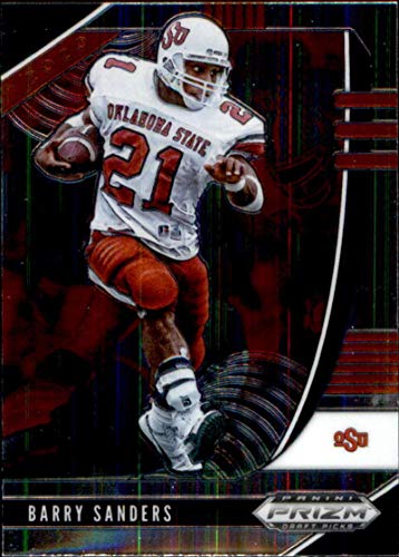 2020 Panini Prizm Draft Picks #11 Barry Sanders Oklahoma State Cowboys Football NFL