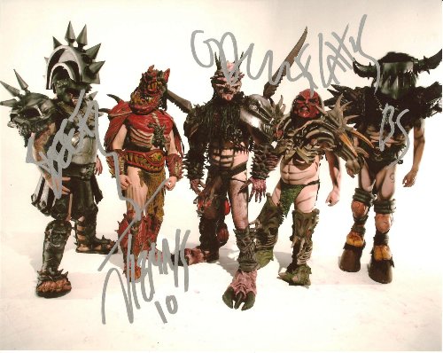 GWAR band reprint signed autographed photo #3 Oderus Urungus Dave Brockie