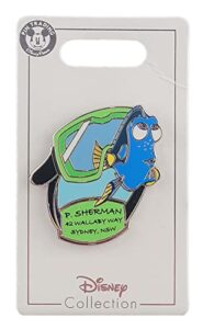 disney pin – finding dory – dory and p. sherman mask