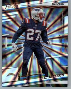 2022 panini prestige xtra points sunburst #205 j.c. jackson los angeles chargers nfl football trading card