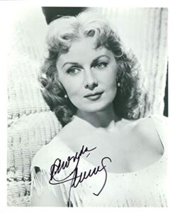 rhonda fleming signed 8×10 photo