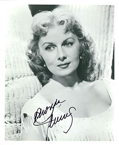 Rhonda Fleming signed 8x10 photo