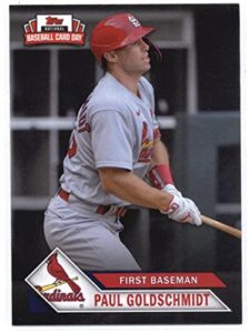 2021 topps national baseball card day #26 paul goldschmidt nm-mt st. louis cardinals baseball