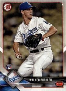 2018 bowman #59 walker buehler nm-mt rc rookie dodgers