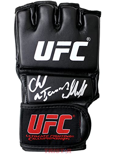 Chuck Liddell Signed Autographed UFC Glove Inscribed Iceman TRISTAR