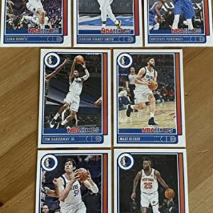 Dallas Mavericks 2021 2022 Hoops Factory Sealed 7 Card Team Set with Luca Doncic Plus