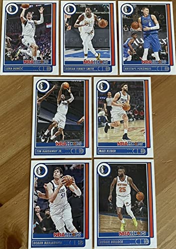 Dallas Mavericks 2021 2022 Hoops Factory Sealed 7 Card Team Set with Luca Doncic Plus