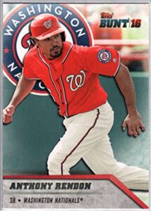 2016 topps bunt #191 anthony rendon nationals mlb baseball card nm-mt