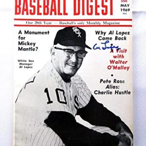 Al Lopez Signed Autographed Magazine Baseball Digest 1969 White Sox JSA AG39525 - Autographed MLB Magazines