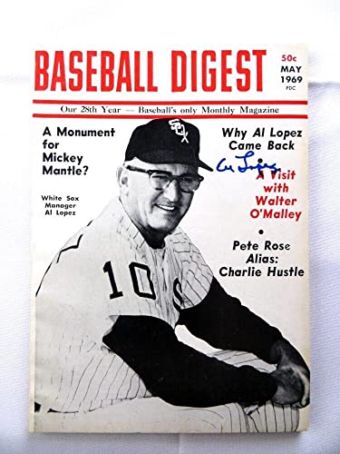 Al Lopez Signed Autographed Magazine Baseball Digest 1969 White Sox JSA AG39525 - Autographed MLB Magazines