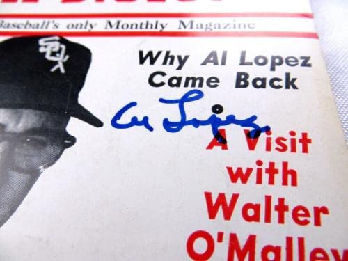 Al Lopez Signed Autographed Magazine Baseball Digest 1969 White Sox JSA AG39525 - Autographed MLB Magazines